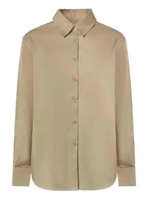 THE FRANKIE SHOP THE FRANKIE SHOP Long Sleeve Button-Down Shirt