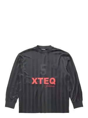 HAN KJØBENHAVN Vertical-stripe Long-sleeve T-shirt - Grey