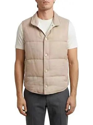 BRUNELLO CUCINELLI BRUNELLO CUCINELLI Padded Button-Down Vest