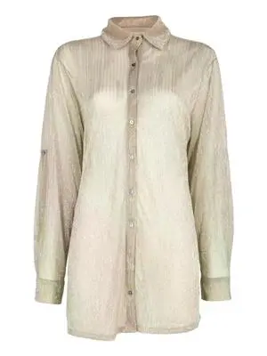 PALMACEA PALMACEA Nuna Metallic-Thread Shirt