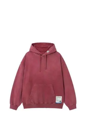Mihara Yasuhiro Distressed Hoodie - Red