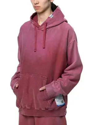 Mihara Yasuhiro Distressed Hoodie - Red