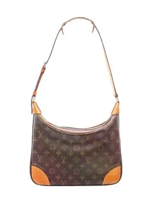 LOUIS VUITTON Monogram Canvas Boulogne Pm Shoulder Bag - Brown