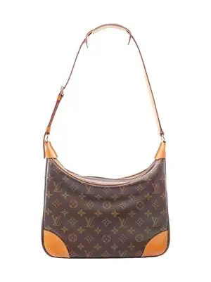 LOUIS VUITTON Monogram Canvas Boulogne Pm Shoulder Bag - Brown