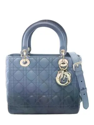 Dior Lady Cannage Handbag - Blue