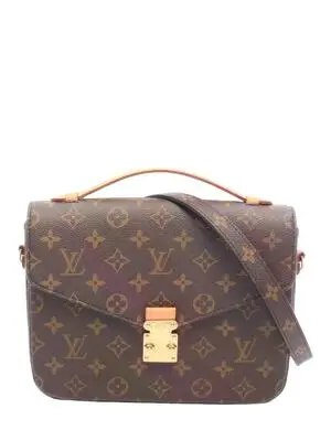 LOUIS VUITTON LOUIS VUITTON Monogram Pochette Metis Brown