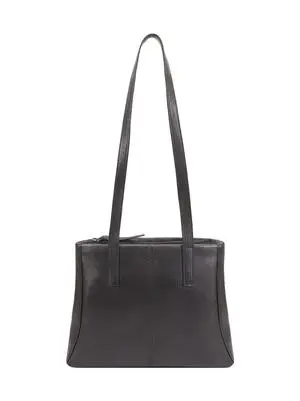 LLOYD BAKER Hampi Leather Shoulder Bag - Black