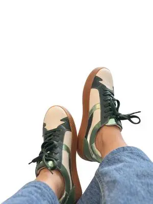 ATHENARA BY MARCELA HERNANDEZ Leather Sneakers