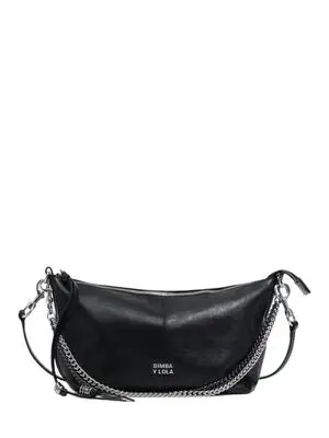 BIMBA Y LOLA Madrid Leather Shoulder Bag