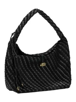 GIANNI CHIARINI Gianni Chiarini Aurelie Woven Leather Shoulder Bag