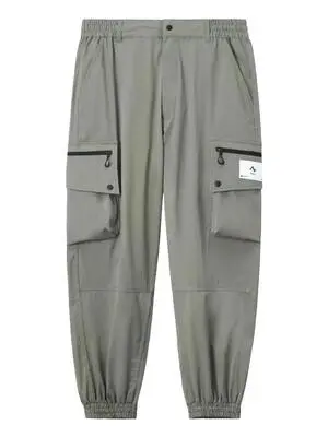Izzue Elasticated Cargo Pants - Grey