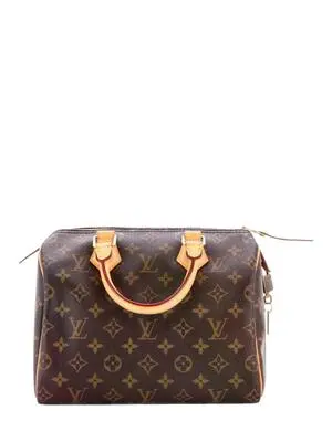 LOUIS VUITTON Speedy Monogram Canvas 25 Satchel - Brown