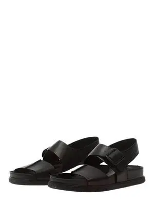 Clarks Torford Strap Sandals - Black
