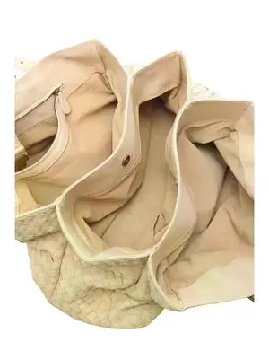 Bottega Veneta BOTTEGA VENETA 2000s Intrecciato Tote Bag Neutrals