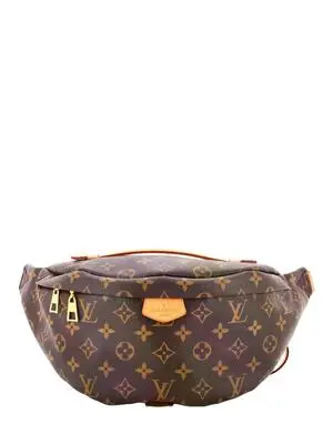 LOUIS VUITTON Monogram Canvas Belt Bag - Brown