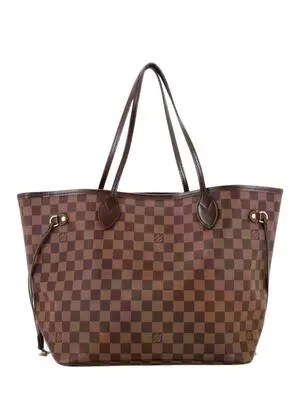 LOUIS VUITTON Louis Vuitton Damier MM Tote Bag Brown