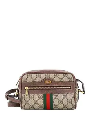 Gucci Ophidia Mini Bag - Brown
