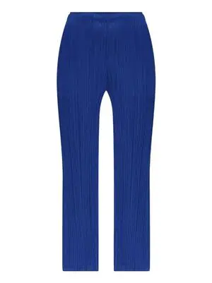 ISSEY MIYAKE Pleats Please By Issey Miyake Pleated Straight-Leg Trousers