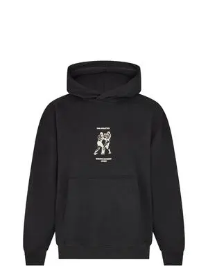 Hugo Boss Vintage Boxing Graphic Hooded Sweatshirt - No