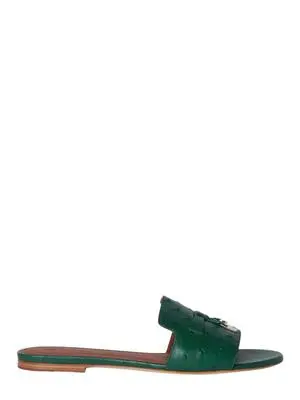 LORO PIANA LORO PIANA Open Toe Flat Slippers