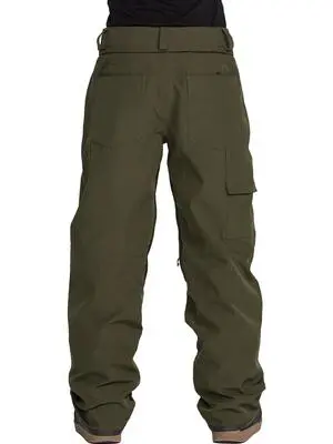 Volcom Pollock Baggy Cargo Pants - Dkgreen