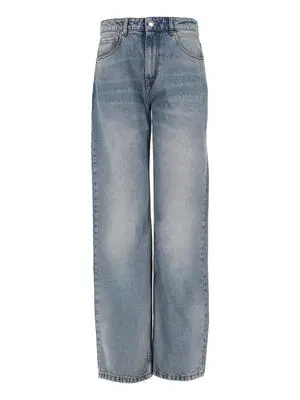 AMI Paris Wide Fit Jeans - Denim
