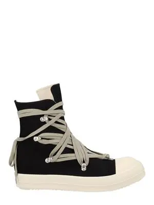 Rick Owens Tower Megalace Sneakers - Black
