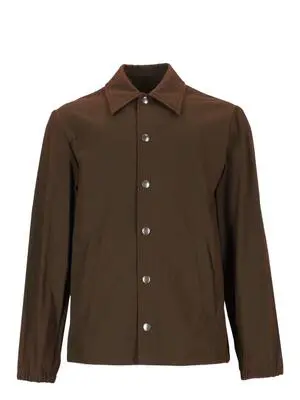 Dries Van Noten Long-sleeve Overshirt - Brown