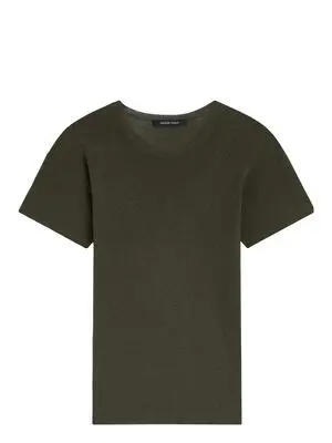 Phoebe Philo PHOEBE PHILO Crew Neck Ribbed T-shirt Black
