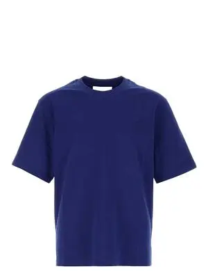 AMI Paris Ami 100% Cotton T-Shirt Blue