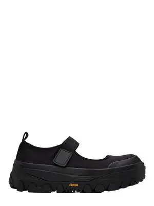 AMOMENTO Vibram Mary Jane Loafers - Black
