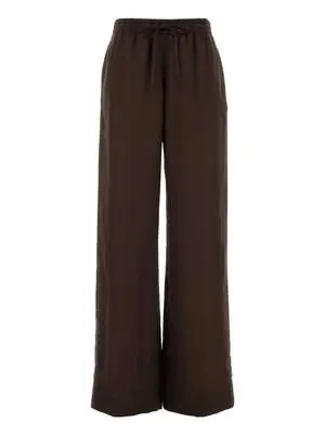 STELLA MCCARTNEY Stella McCartney Stars Jacquard Wide-Leg Satin Pants