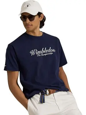 Polo Ralph Lauren Wimbledon Big Fit Graphic T-shirt - Navy
