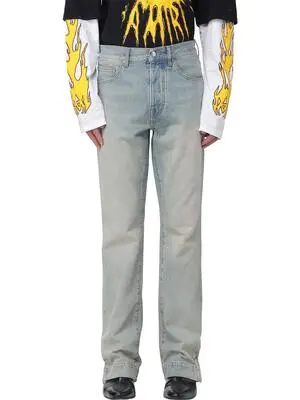 Amiri Amiri Straight Leg Jeans Blue