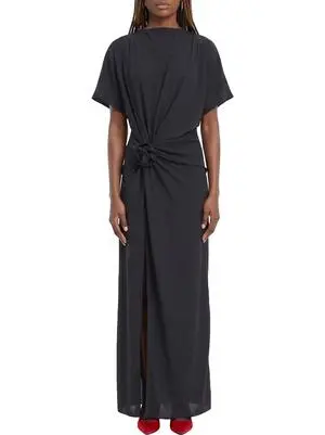 ROTATE BY BIRGER CHRISTENSEN Maxi Dress - Black