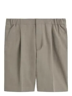 COS Tailored Bonded-Twill Shorts
