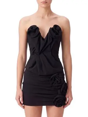 MAGDA BUTRYM Magda Butrym Embellished Strapless Top