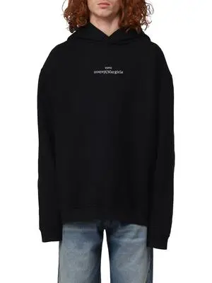 MAISON MARGIELA Cotton Hoodie - Black