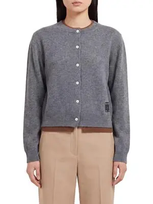 MARNI Marni Cashmere Crew Neck Cardigan