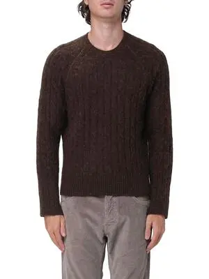 DIANA STUDIO Chunky Cable Knit Crewneck Sweater - Burnt