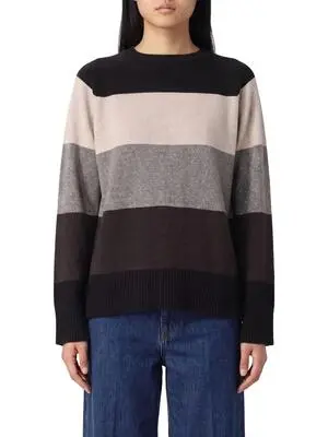 KANGRA Striped Sweater - Brown