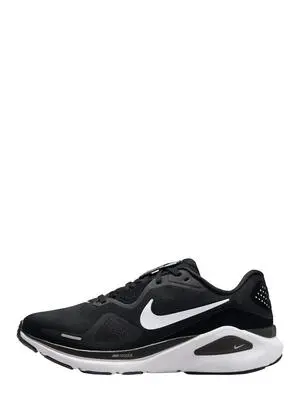 Nike Structure 26 Extra Wide Athletic Sneakers - Black/wolf Grey/metallic Silver