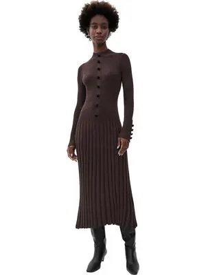Cara Cara Easton Knit Dress - Brown