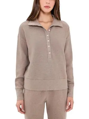 NEGATIVE Waffle Knit Pullover