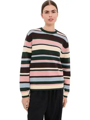 TANNER FLETCHER Tanner Fletcher Millhouse Striped Sweater