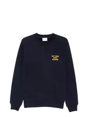 Drole De Monsieur Crew Neck Sweater - Blue