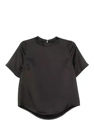 Imperial High Neck Top - Black