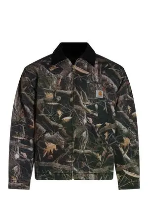 Carhartt Work In Progress Carhartt WIP Camouflage Cotton Jacket Black
