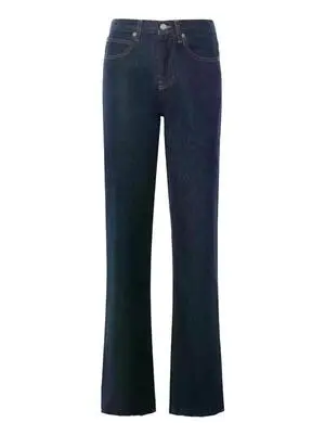 THE FRANKIE SHOP Dalston Raw-edge Straight-leg Jeans - Blue