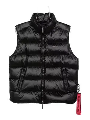 AFTER/LABEL Quilted Padded Gilet - Black
